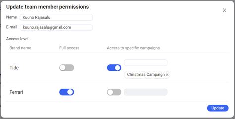 Functional Update Adding Team Members