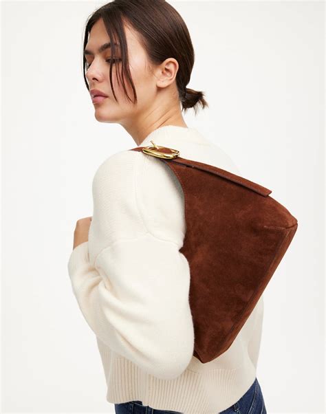 The Sculptural Buckle Shoulder Bag Madewell