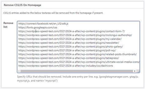 Remove Scripts Google PageSpeed Experiment BoldGrid