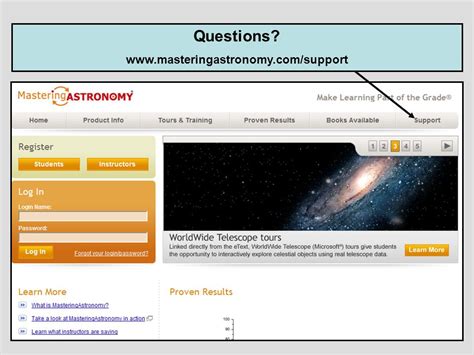 Registering For Masteringastronomy™ Ppt Download Registering For Masteringastronomy™ Ppt Download