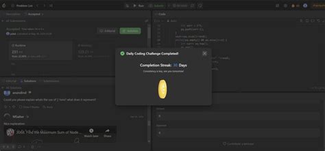 palak thapar on linkedin leetcoding
