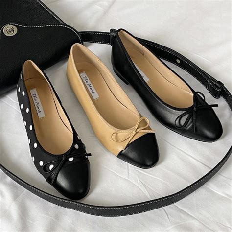 둥근코 플랫슈즈 단화 구두 굽2cm