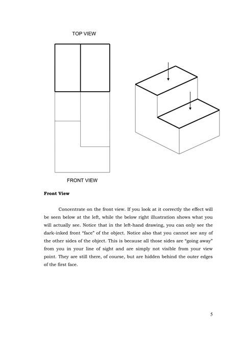 Y1 Module 3 Constructing Orthographic Projection 1 Doc