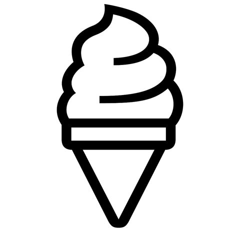 ソフトクリーム R ICOMPO 商用フリーのアイコン素材サイト