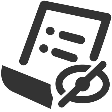 Hide Form Vector Icons Free Download In Svg Png Format