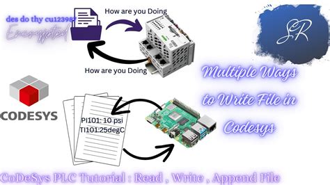 CoDeSyS Tutorial Multiple Ways To Read Write File In PLC YouTube