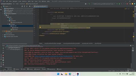 元素 ‘security user‘ 必须不含字符或元素信息项 [子级] 因为该类型的内容类型 password encoder 必须不含字符或元素信息项[子级] 因为该类型的内容类型为空