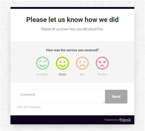 Using Customer Satisfaction Survey Csat Settings Edesk Support Knowledge Base