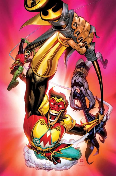 Monkey Prince Vs Batman And Robin Arte Batman Superhéroes Heroe