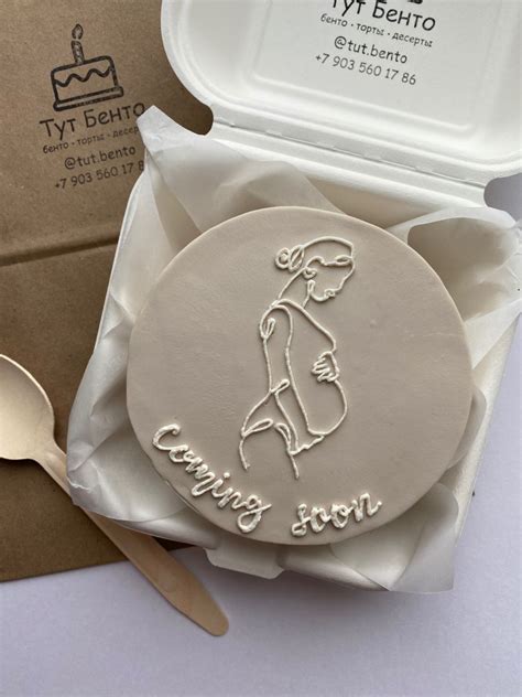 Бенто торт беременность в 2025 г Торт для беременных Объявление о беременности Весенний торт