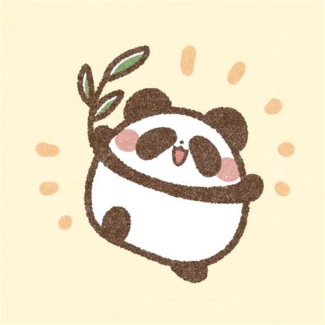 かわいいティラノサウルスかわいいフリーアイコンイラストの無料素材サイトフリーペンシル Cute panda drawing