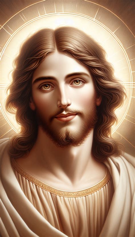 Divine Inspiration Jesus Art Aesthetic Wallpaper For Spiritual