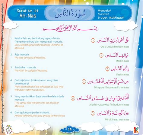 Surah An Nas Dan Terjemahan Liamaddhaynes