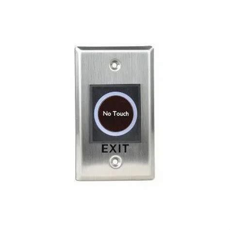 No Touch Stainless Steel Exit Button Touch Free Door Release Sensor Button Access Control At