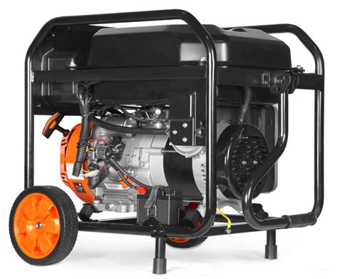 Wen Df8000x 8000 Watt 120v 240v Dual Fuel Portable Generator Electric