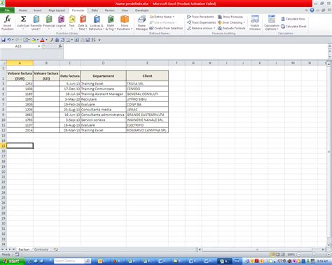 Crearea Si Utilizarea De Nume Definite De Utilizator In Excel
