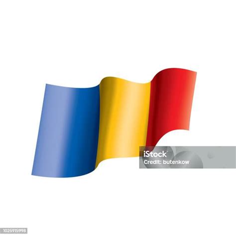 차드 플래그 흰색 배경에 벡터 일러스트 레이 션 0명에 대한 스톡 벡터 아트 및 기타 이미지 0명 3차원 형태 국기