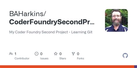 Github Baharkinscoderfoundrysecondproject My Coder Foundry Second