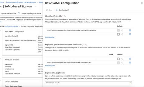 Saml With Microsoft Entra Id