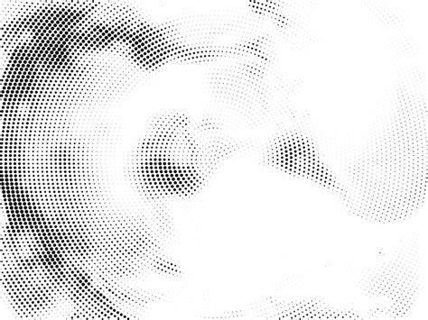 Free Vector Abstract Circular Halftone Design Background
