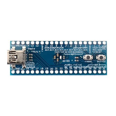 Placa Stm32 Maple Mini Arm Cortex M3 Stm32f103cbt6 32bits 4hobby Indústria E Comércio