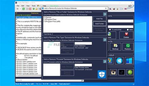 Hosts File Editor 1516 Free Download Filecr