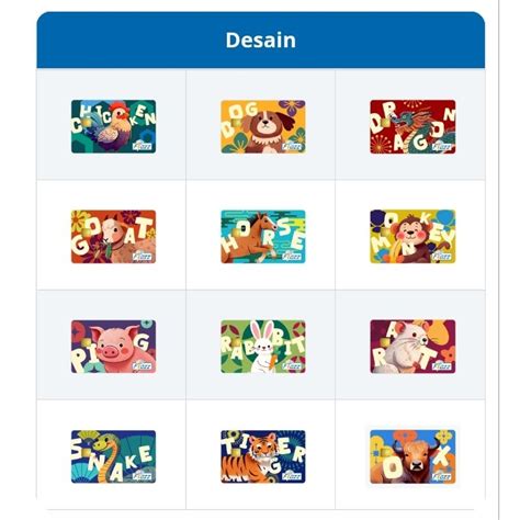 Jual Flazz Bca Gen 2 Shio 1 Seri 12 Shio Shopee Indonesia