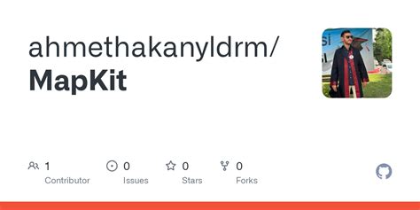 Github Ahmethakanyldrm Mapkit