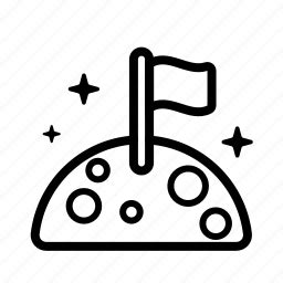 Space Outline Icons By Slurp Design