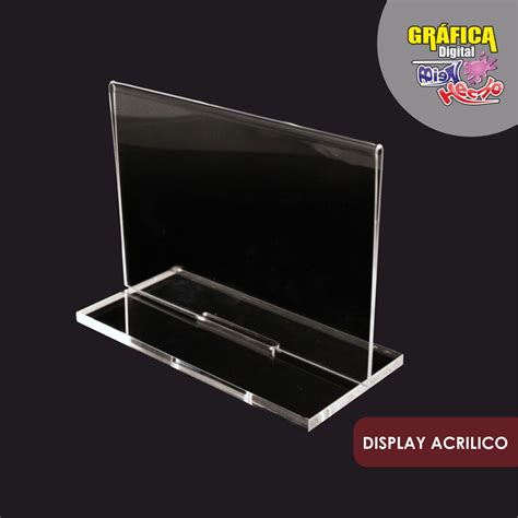 Display De Acrílico A5 15x21cm Gráfica Bien Hecho