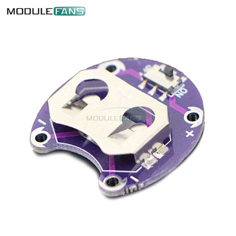 Lilypad Coin Cell Battery Holder Cr2032 Battery Mount Diy Kit Electronic Pcb Board Module Small