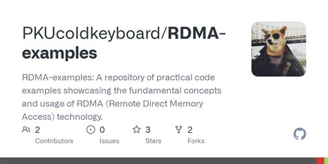 github pkucoldkeyboard rdma examples rdma examples a repository of