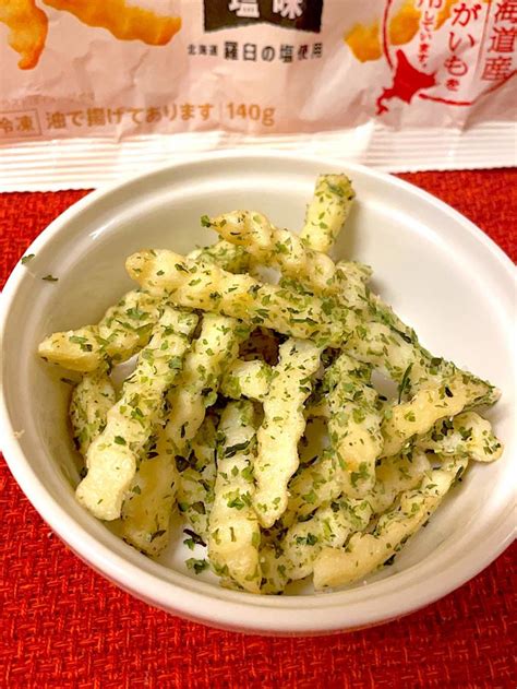 レシピ「のり塩フライドポテト」フライドポテトを青のりと塩でアレンジしてみました。 冷凍食品の冷食com