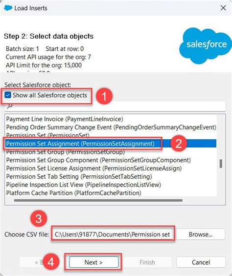 how to assign permission sets using data loader in salesforce