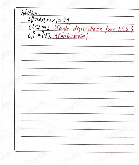 Solved In How Many Ways Can You Set A Four Digit Lock Using Number