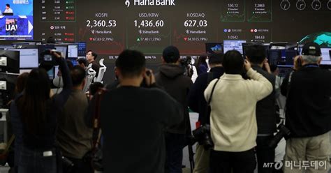 혼란의 한국 증시 증안펀드 투입되면반도체·it·조선 주목