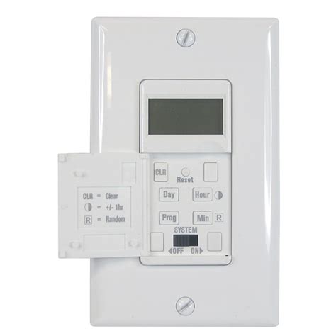 Utilitech 15 Amp Digital Residential Hardwired Countdown Lighting Timer In The Lighting Timers