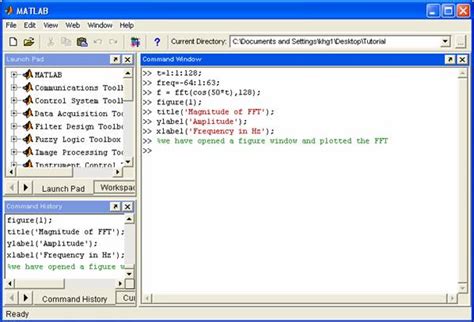 Matlab Fast Fourier Transform