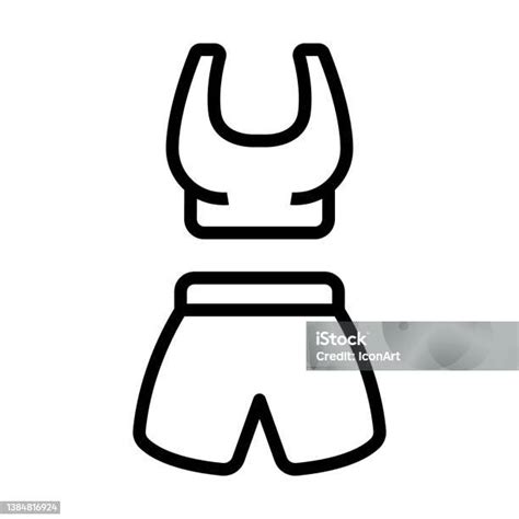 패션 컬렉션에서 체육관 의류 아이콘 얇은 선형 체육관 옷 피트니스 흰색 배경에 고립 된 체육관 개요 아이콘 라인 벡터 체육관 의류 표지판 웹 및 모바일 기호 0명에 대한