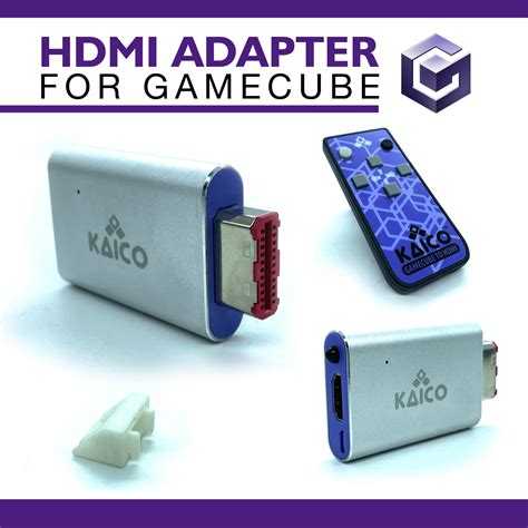 Nintendo Gamecube Hdmi Display Adapter Kaico Labs