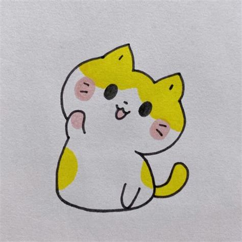 简笔画画猫 简笔画画猫怎么画 苗苗知道