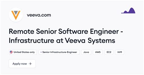 Veeva Systems Hiring Senior Software Engineer Infrastructure • Remote Work From Home Himalayas
