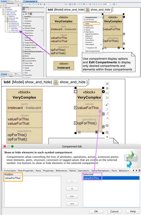 magicdraw cameo you and can choose which features element properties
