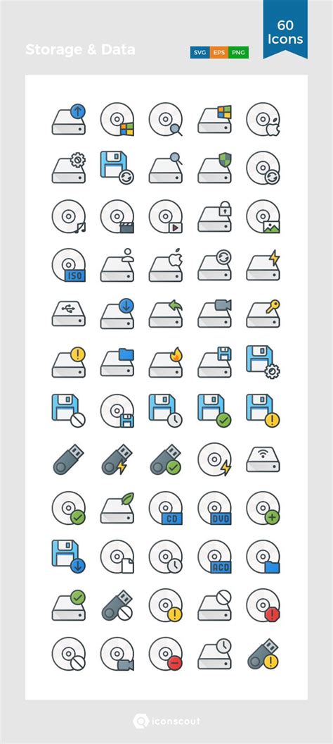 Download Storage Data Icon Pack Available In SVG PNG Icon Fonts Data Icon Icon Pack Data