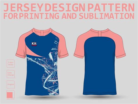 티셔츠 스포츠 디자인 템플릿입니다 축구 클럽을 위한 축구 유니폼 모형 통일된 앞모습과 뒷모습 프리미엄 벡터