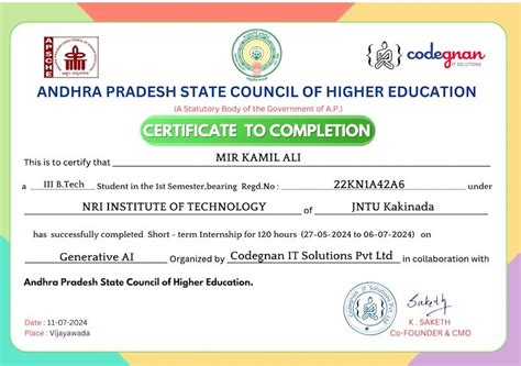 Generativeai Internship Ai Codegnan Learning Innovation Futuretech Mir Kamil Ali