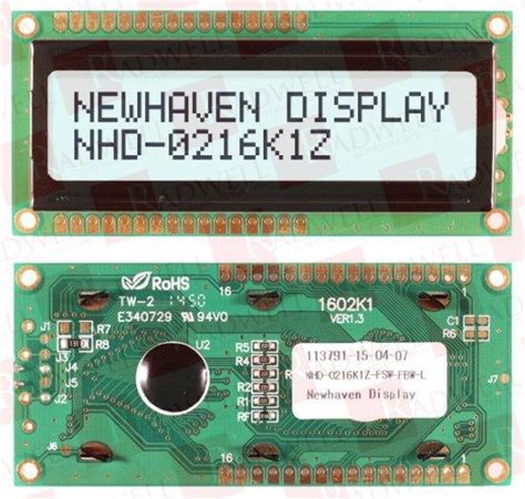 Nhd 0216k1z Fsw Fbw L Lcdled Display By Newhaven Display