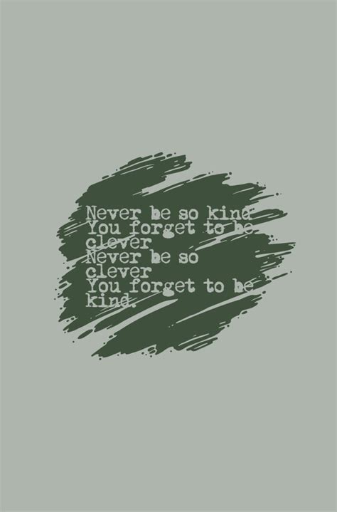 Never Be So Kind You Forget To Be Clever Marjorie Evermore Taylor Swift Lyric Print