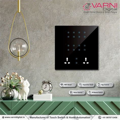 Capacitive 6a Touch 18 Switch 2 Socket 2m 5a At ₹ 18999piece In Vadodara Id 2854033456030