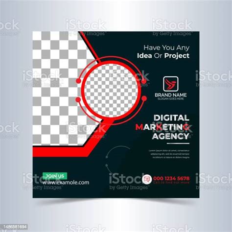 디지털 마케팅 소셜 미디어 게시물 배너 템플릿 소셜 미디어 게시물 배너 디자인 템플릿 개념에 대한 스톡 벡터 아트 및 기타 이미지 개념 개체 그룹 고객 참여 Istock